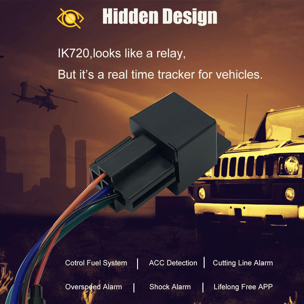 IK720 Relay GPS Tracker – icar gps